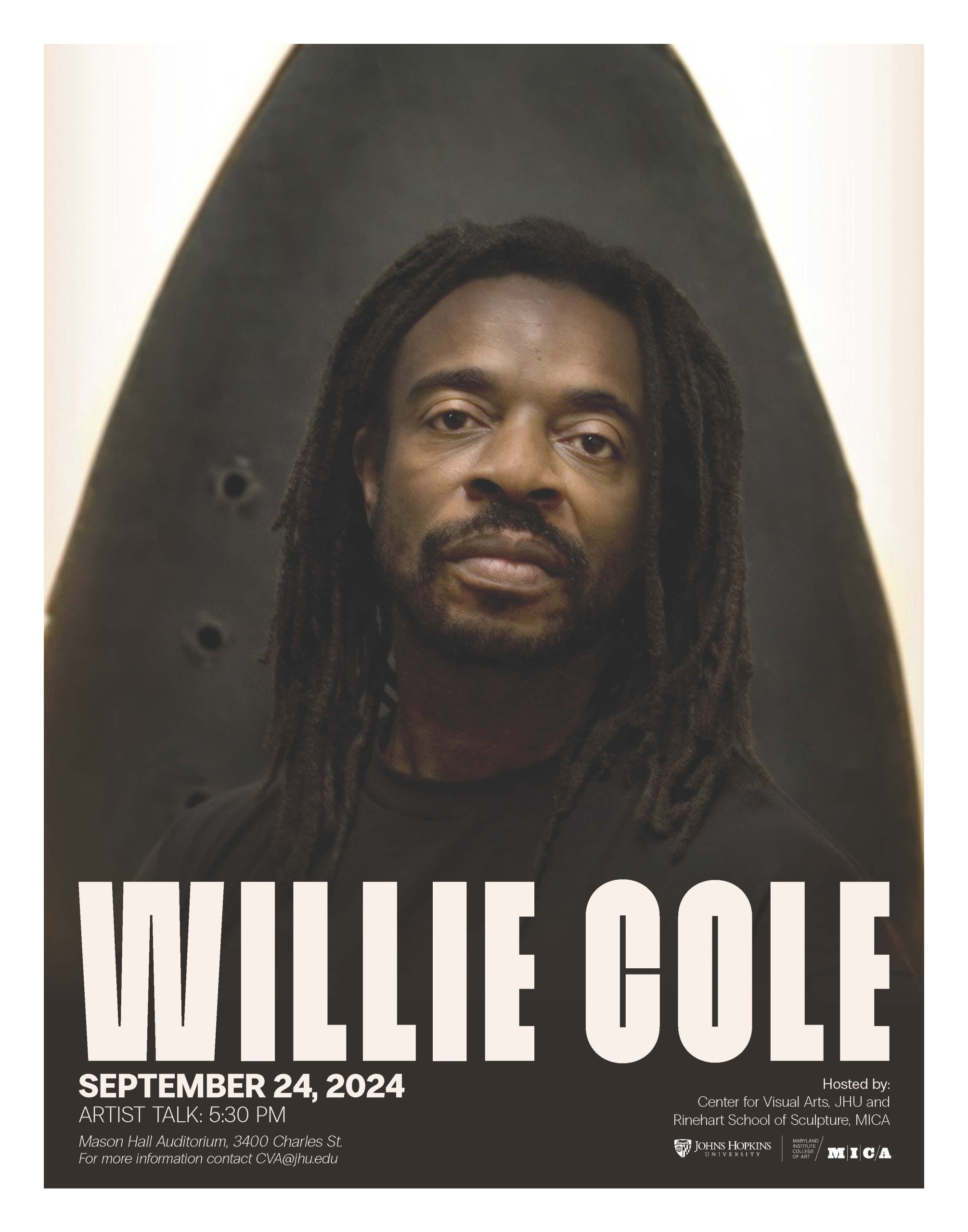 Visiting Artist Talk: Willie Cole | Center for Visual Arts | Johns ...