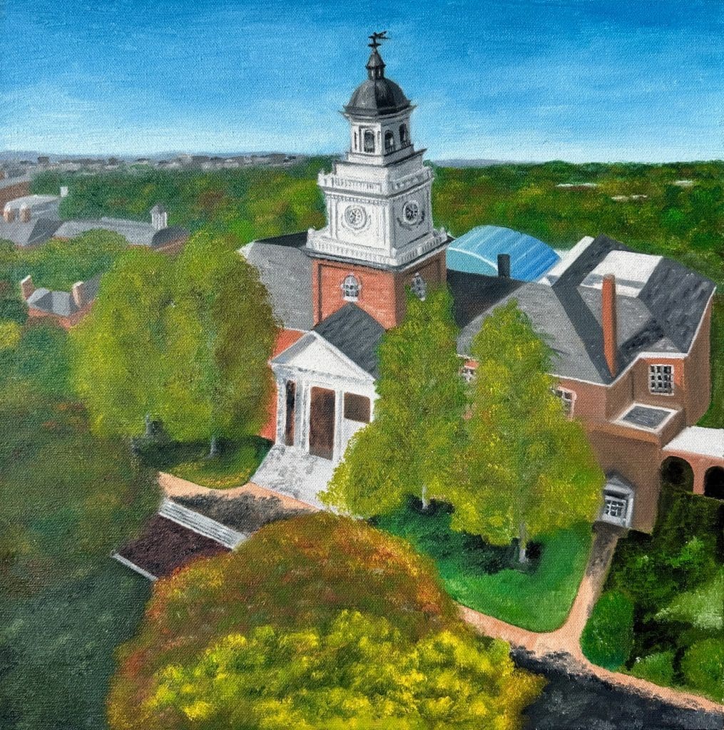 On View- Fall 25 Painting II Aerial Landscapes | Program in Visual Arts ...